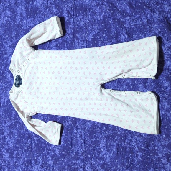 Toobydoo | One Pieces | Onesie White W Pink Stars 218m | Poshmark